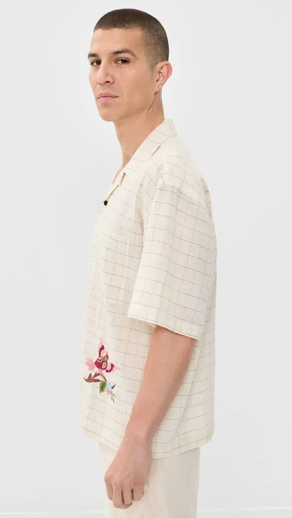 KARDO Rohit Hand Embroidered Shirt