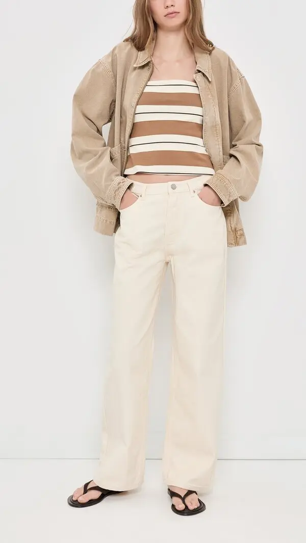 PARKE Wide Leg Jeans