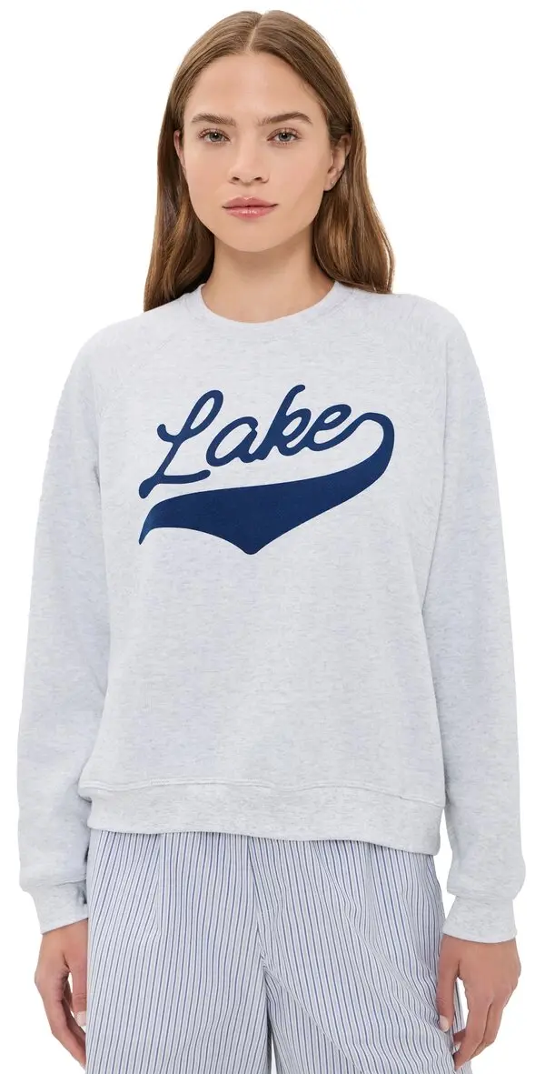 SUNNY SOMEWHERE Lake Raglan Sweatshirt
