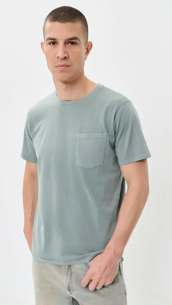 Rag & Bone Garment Dye Classic Pocket Tee
