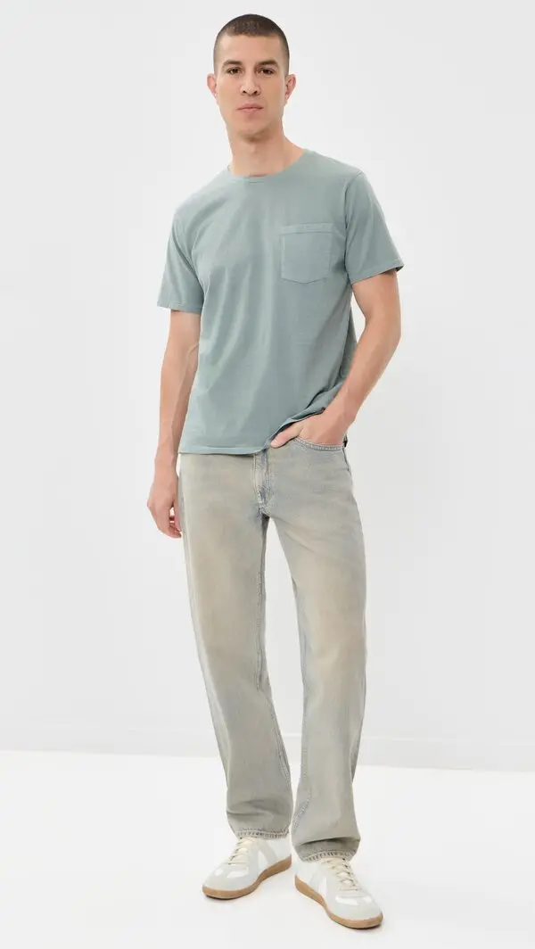 Rag & Bone Garment Dye Classic Pocket Tee