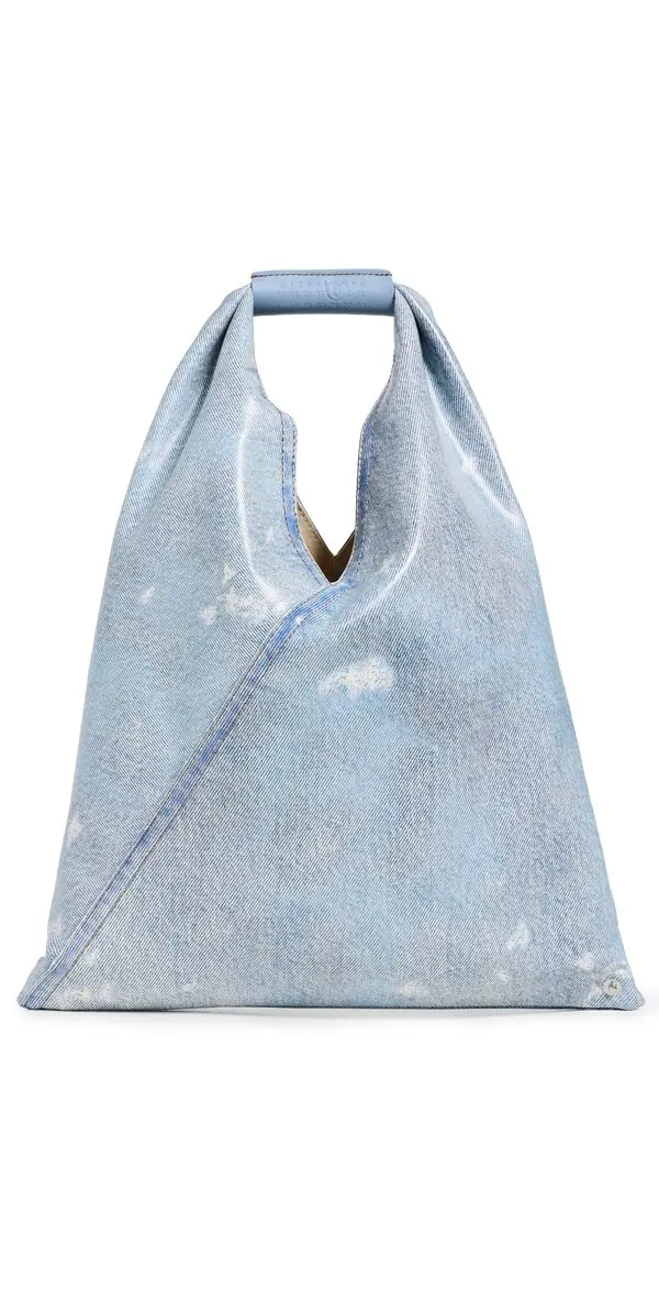 MAISON MARGIELA Small Japanese Handbag - Bleached Denim