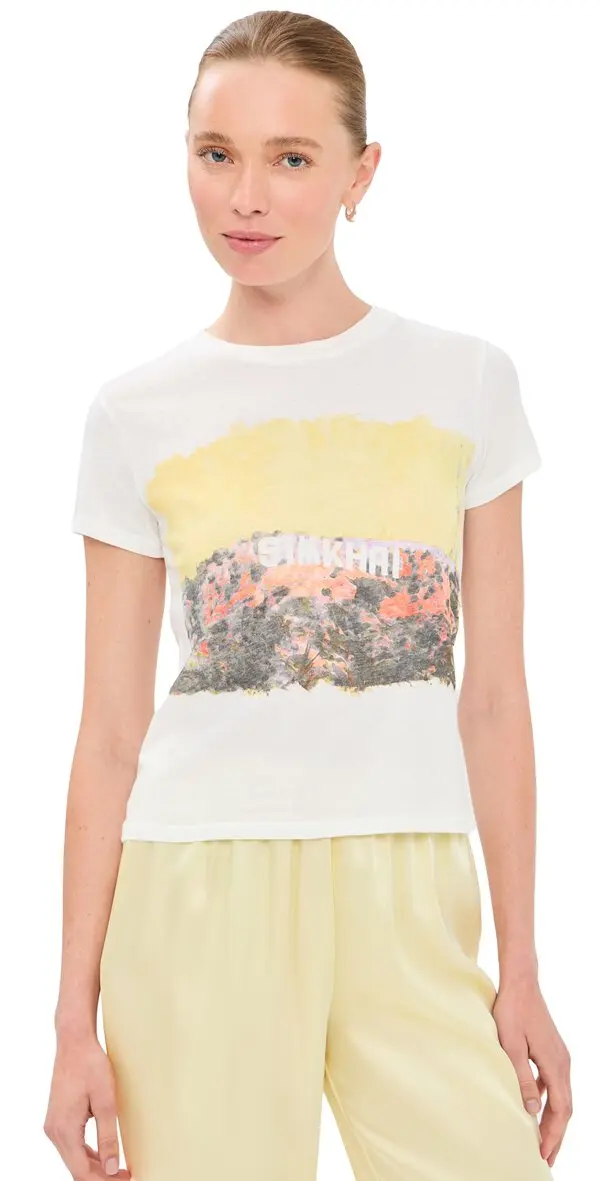 Simkhai Graphic T-shirt - White