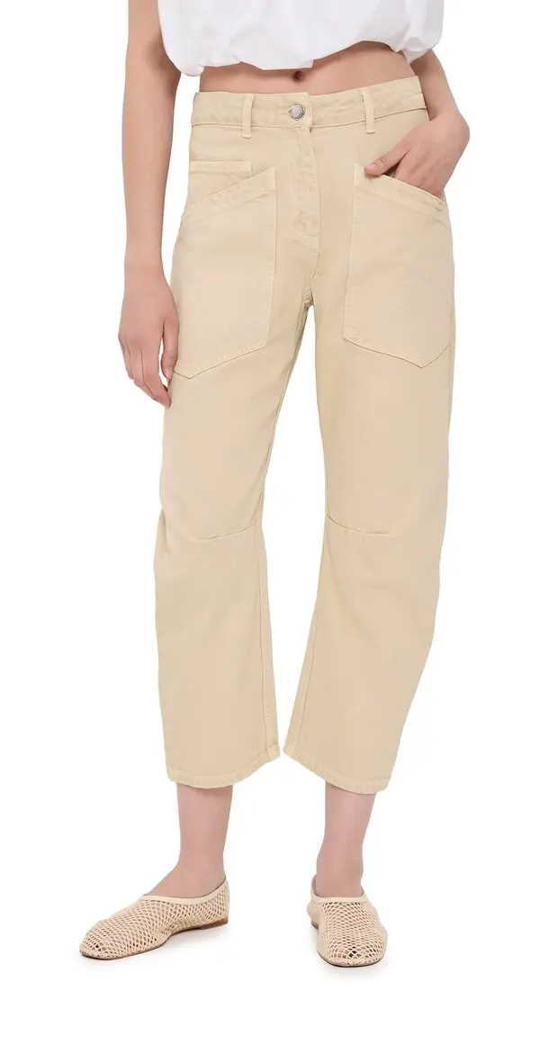 Secular Easton Cotton Jeans - Sand