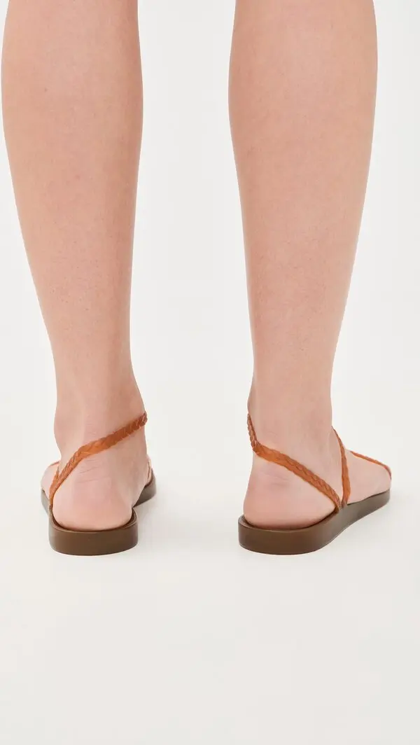 ANCIENT GREEK SANDALS Eleftheria Jelly Sandals - Caramel