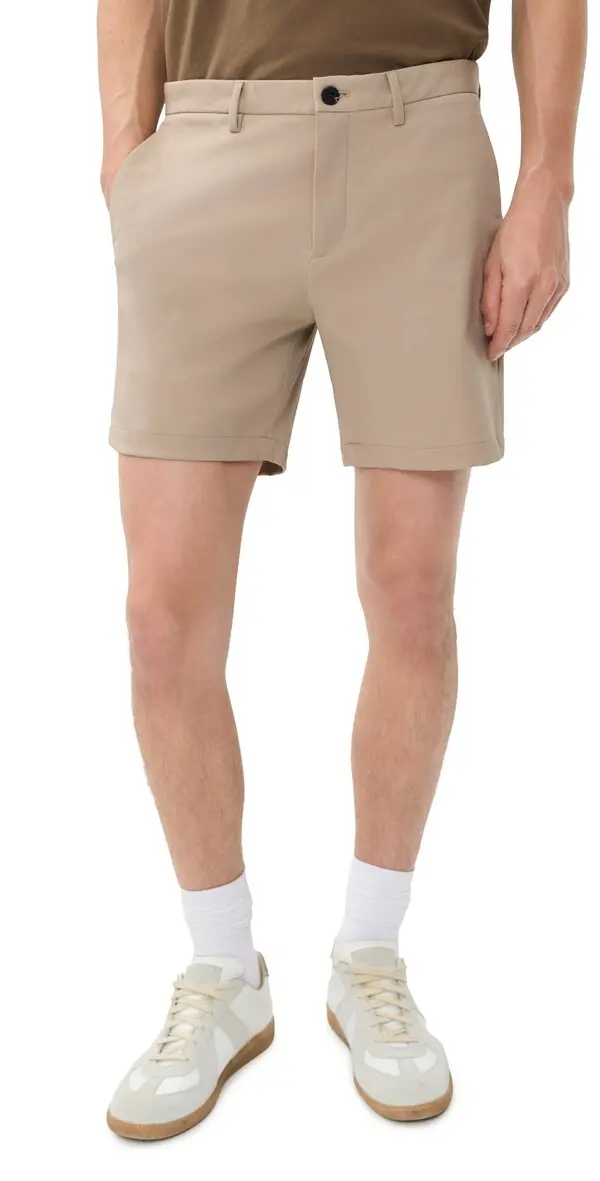 Theory Zaine Shorts In Neoteric - Bark