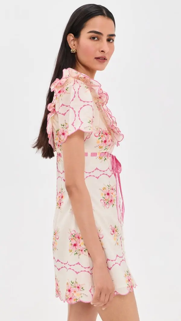 For Love & Lemons Scarlett Mini Dress