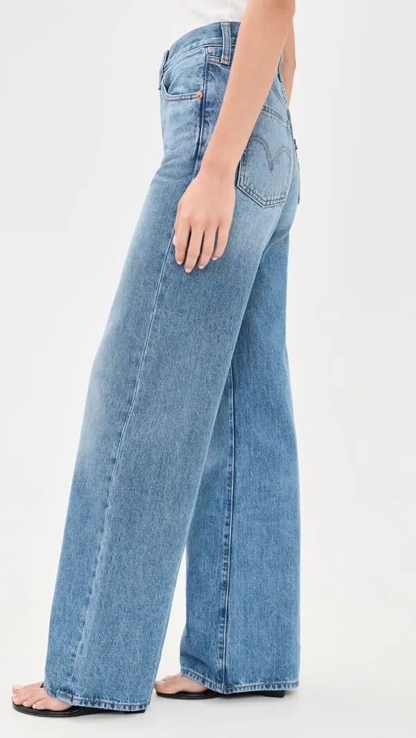 LEVI'S Ribcage Wide Leg Jeans