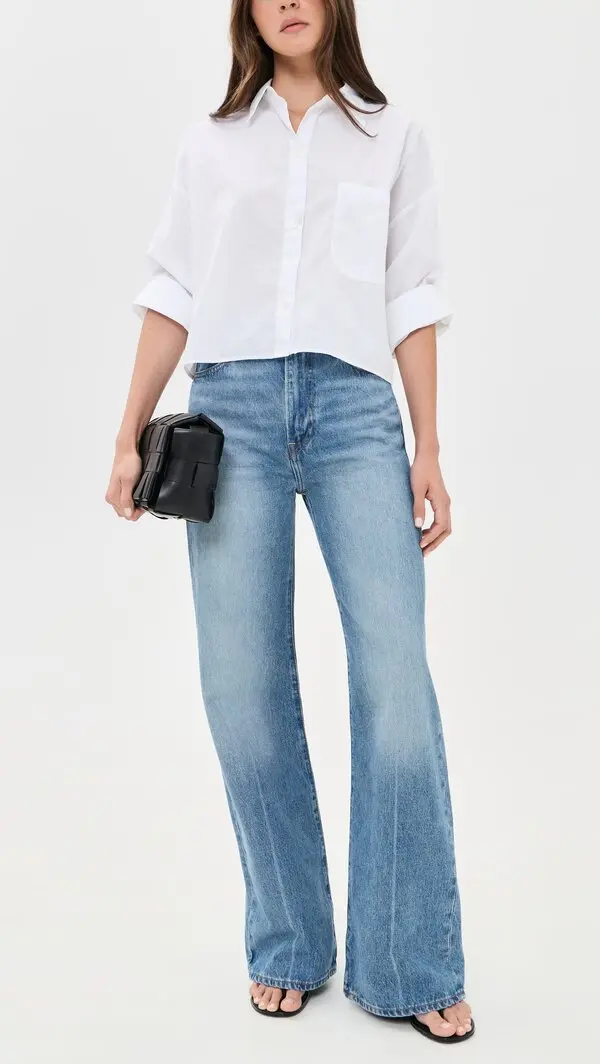 LEVI'S Ribcage Wide Leg Jeans
