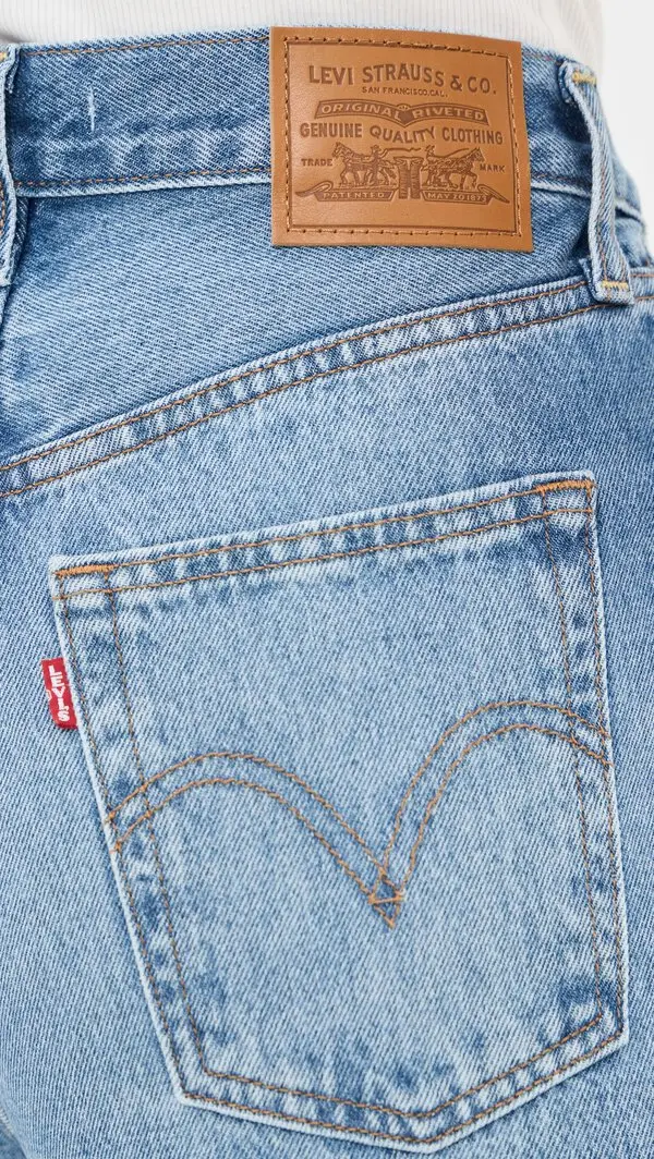 LEVI'S Ribcage Wide Leg Jeans