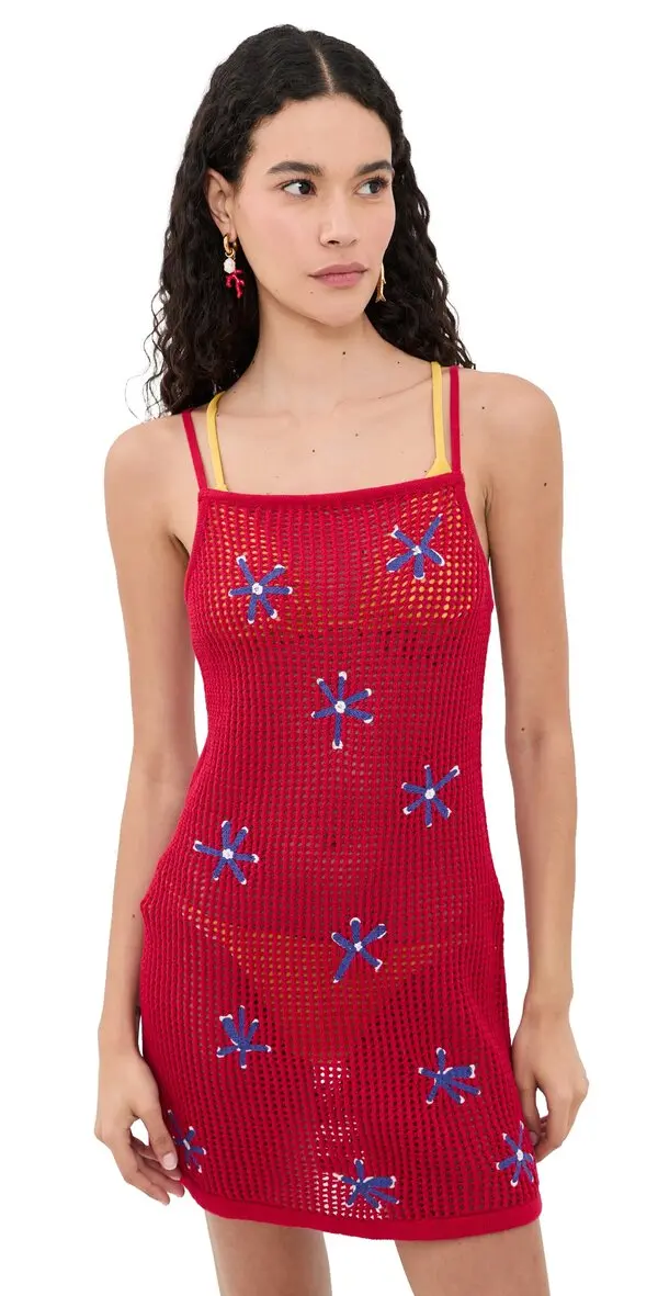 Staud Rio Dress - Painted Foulard