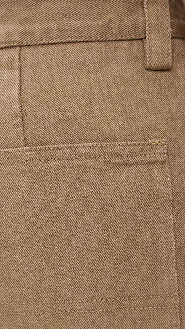 AARON LEVINE Sulphur Dyed Workwear Pants