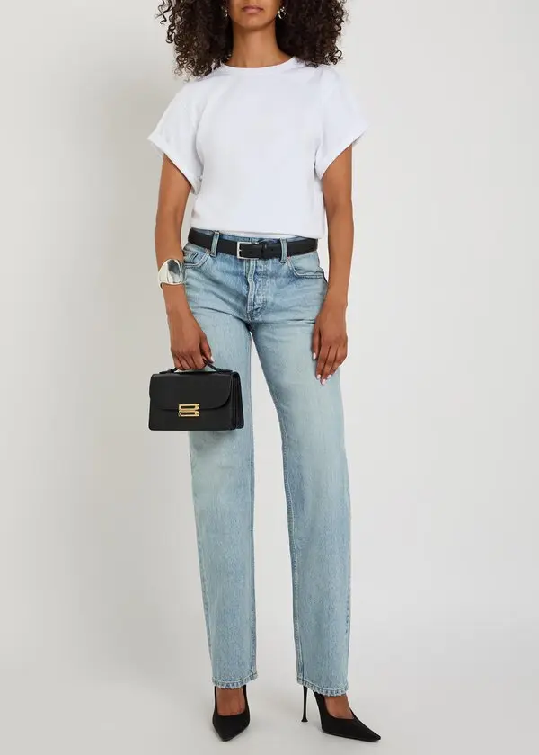 Victoria Beckham Tilly Organic Cotton T-shirt - White