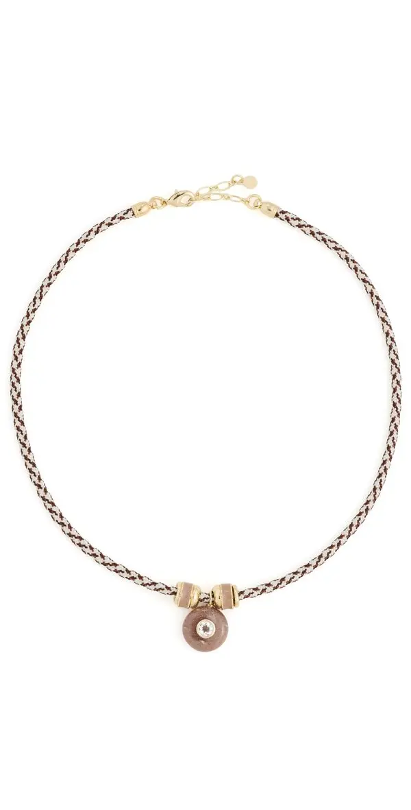 LACEY RYAN Tayler Necklace With Moonstone And White Topaz