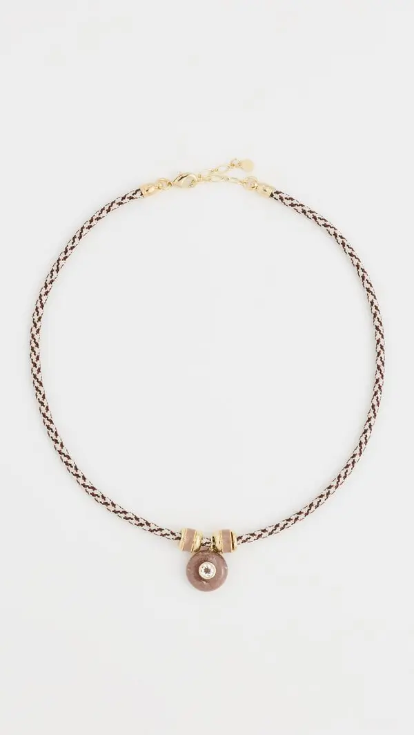 LACEY RYAN Tayler Necklace With Moonstone And White Topaz