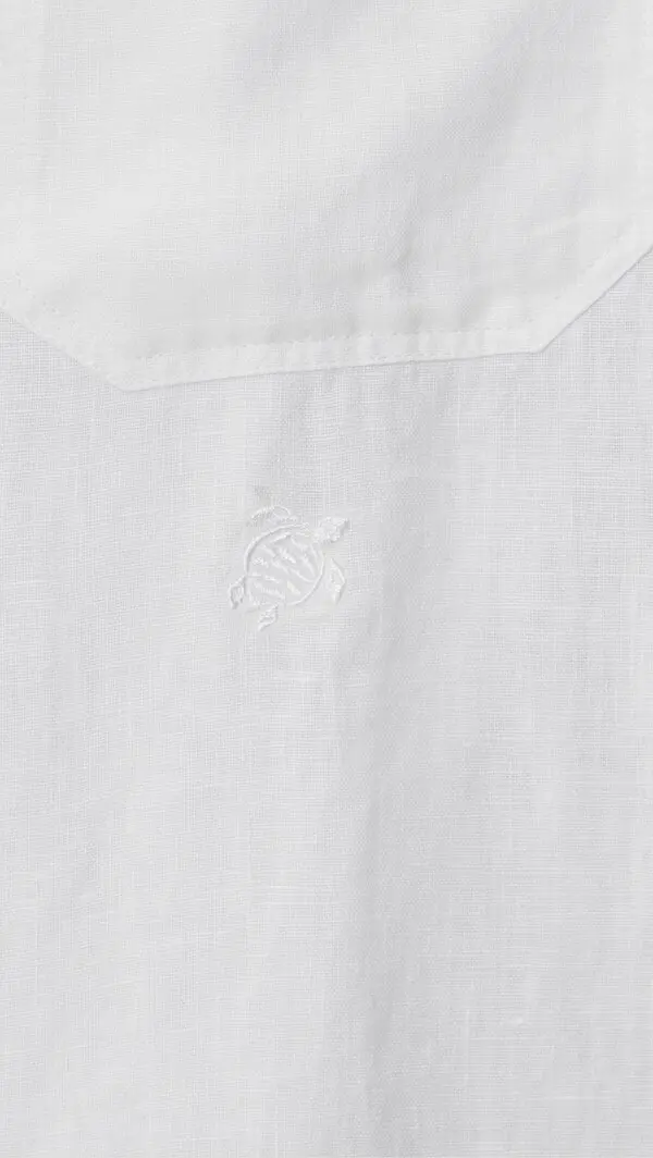 Vilebrequin Corentin Linen Solid Overshirt