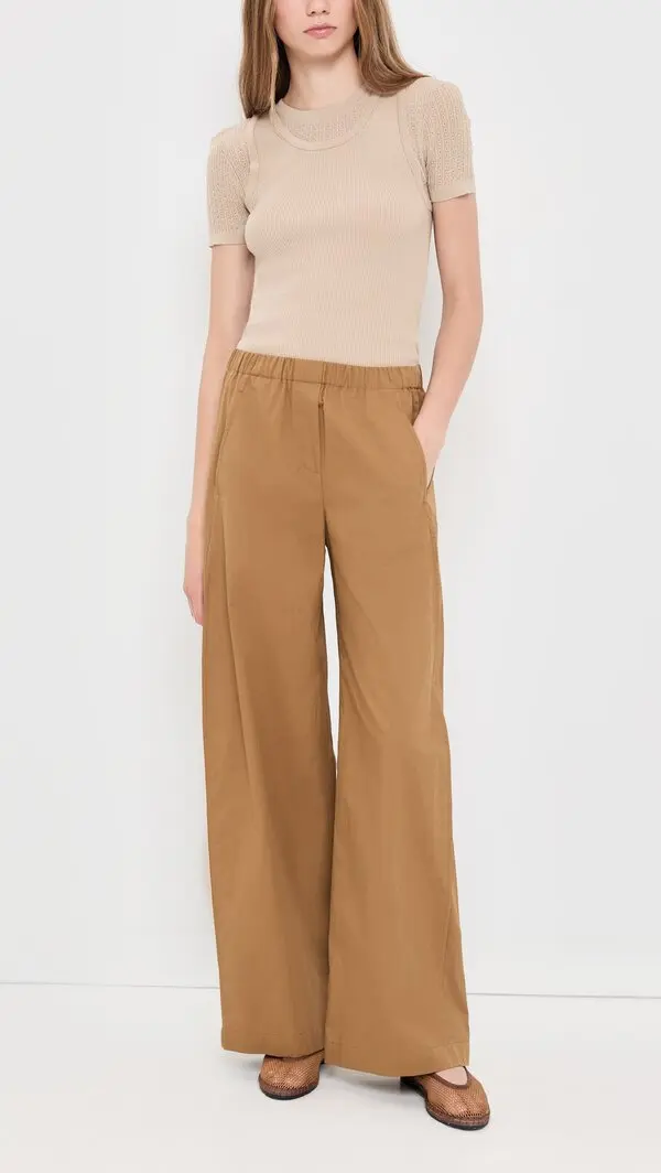 Theory Curved Parachute Pants