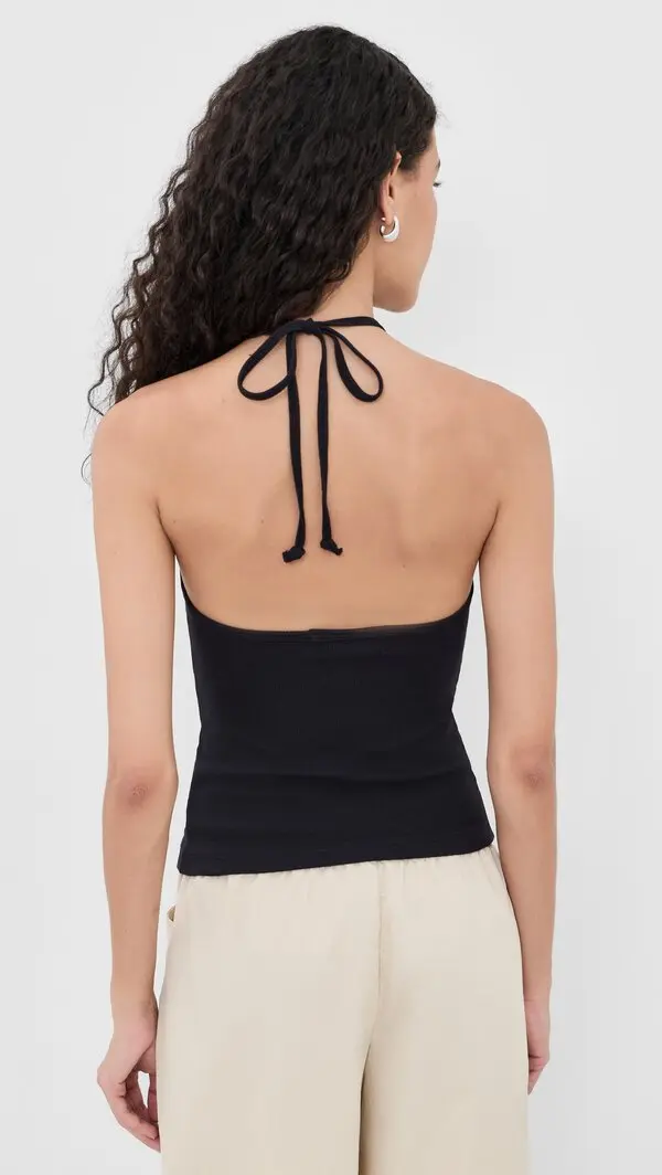 LA LIGNE High Neck Halter Tank