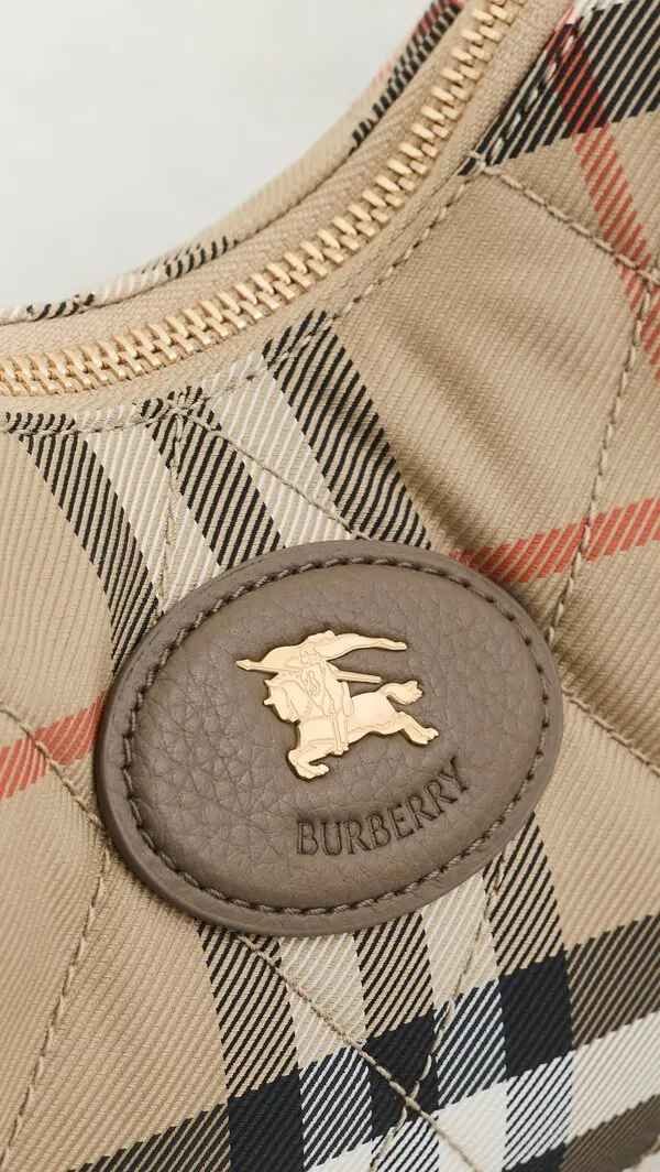 Burberry Horseshoe Crossbody Bag - Sand