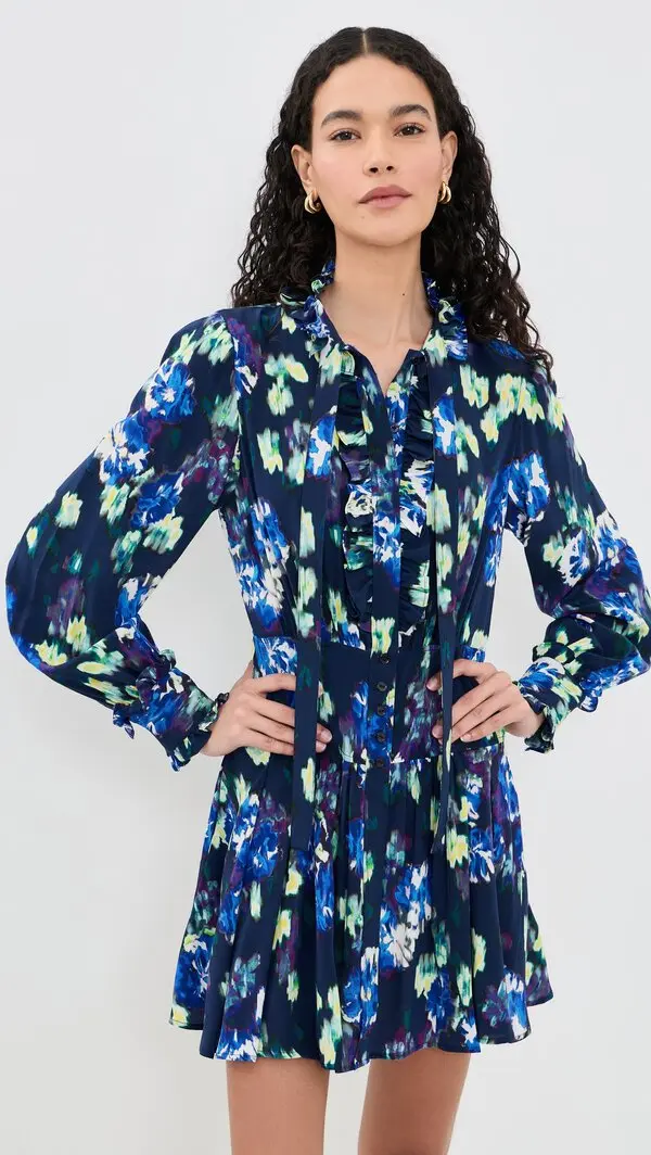 Ulla Johnson Viola Silk Mini Dress