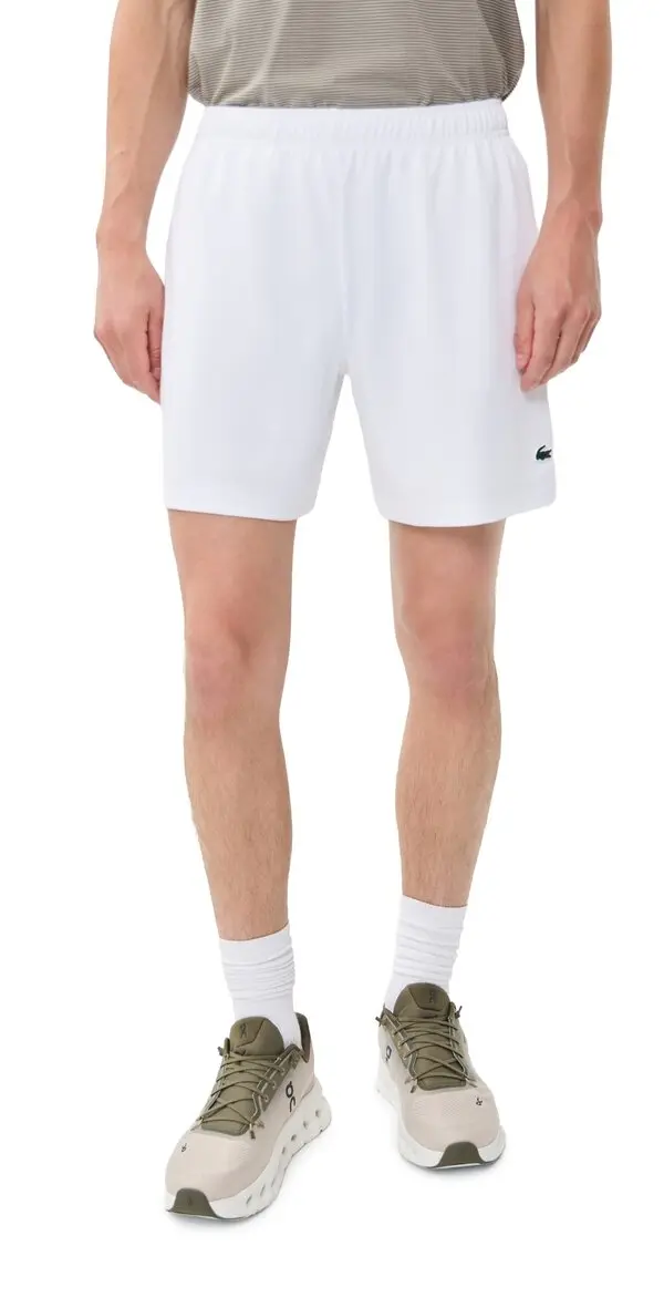 Lacoste Performance Shorts 6.25 - White