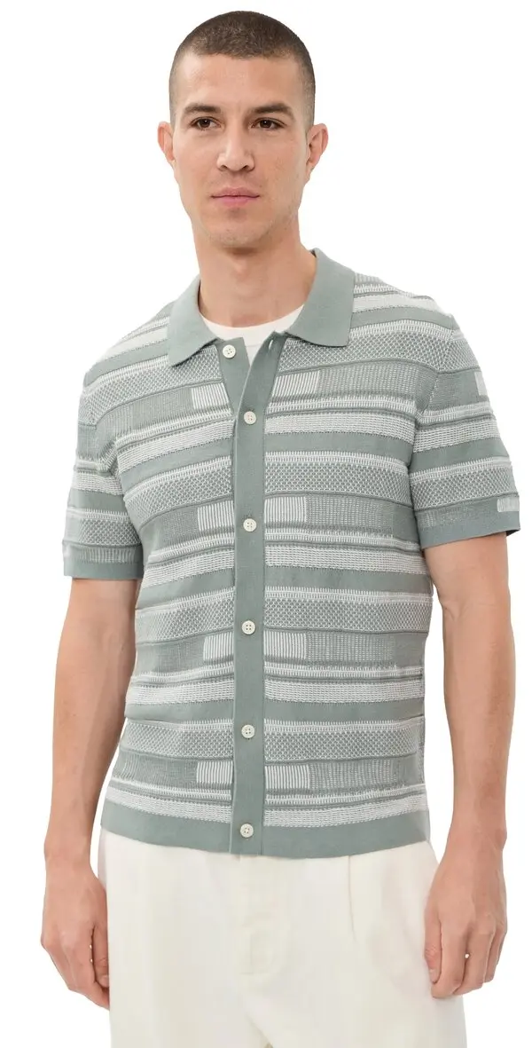 Rails Henri Sweater - Sage Cream Block