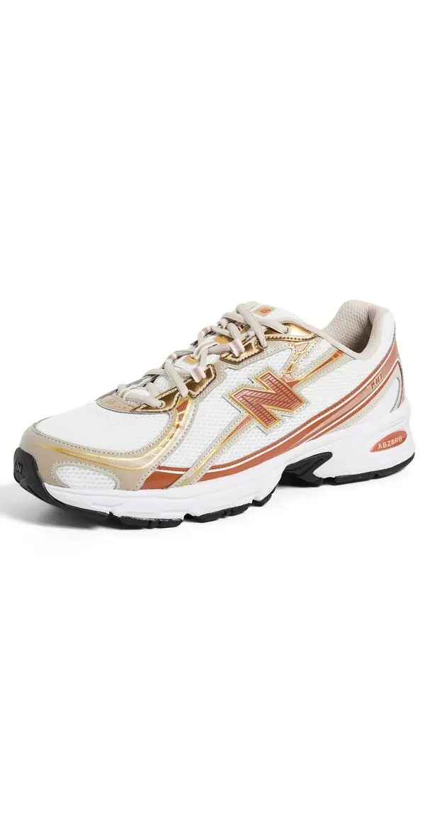 NEW BALANCE 740 Athletic Sneakers - White/red