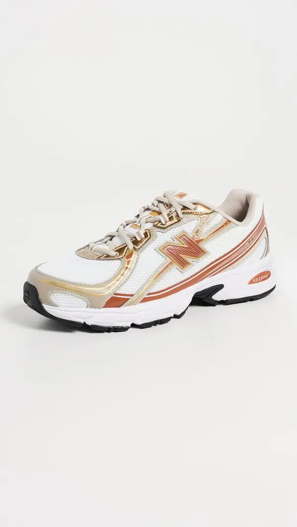 NEW BALANCE 740 Athletic Sneakers - White/red
