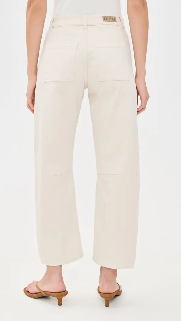 LE JEAN Studded Frankie Barrel Jeans