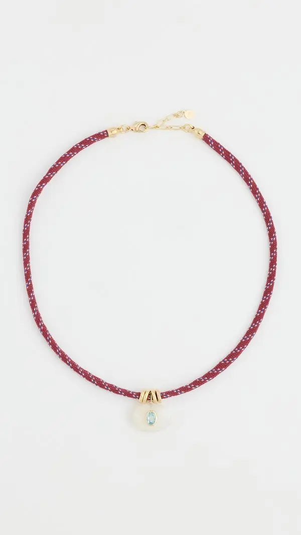 LACEY RYAN Erica Necklace With Smoky Topaz