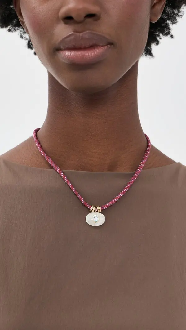 LACEY RYAN Erica Necklace With Smoky Topaz