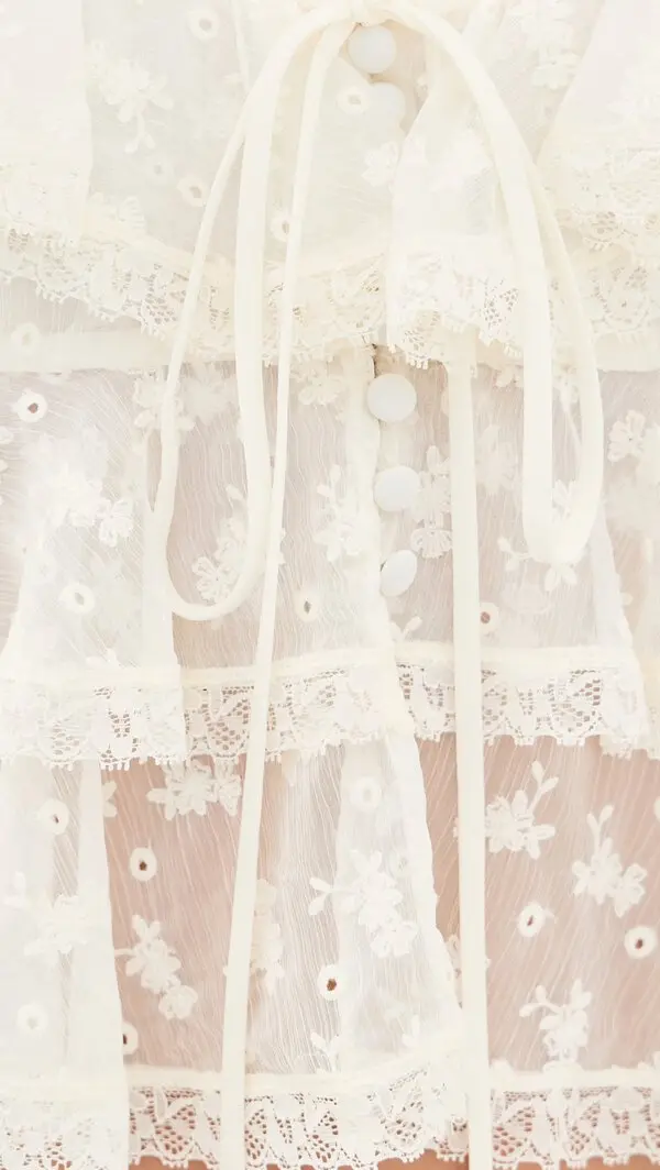 For Love & Lemons Lilou Blouse
