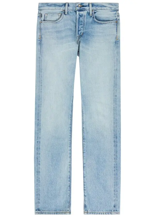 TOM FORD Selvedge Straight-leg Jeans - Denim