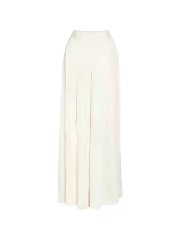 TWP Pleated Wide-leg Trousers