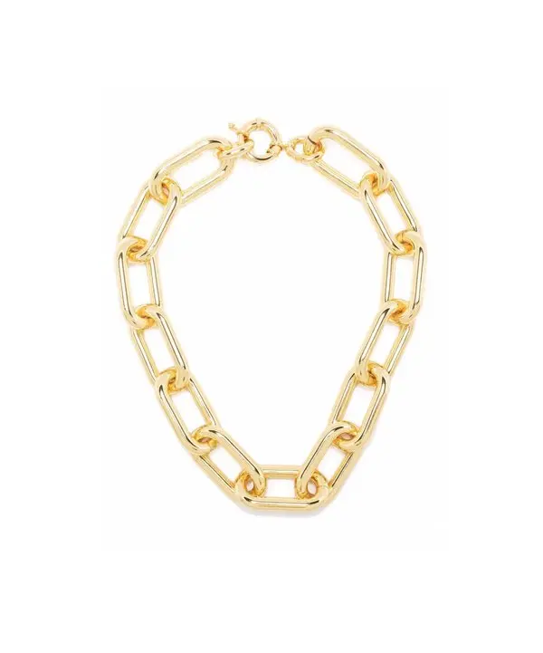 Federica Tosi Thick Chain Necklace - Yellow