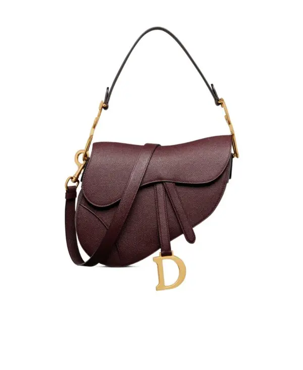 Dior Saddle Bag With Strap - Black