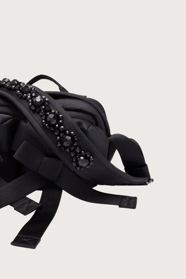 Simone Rocha Embellished Bow Detail Cross Body Bag
