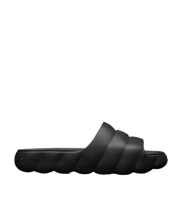 Moncler Lilo Quilted Sliders - Black