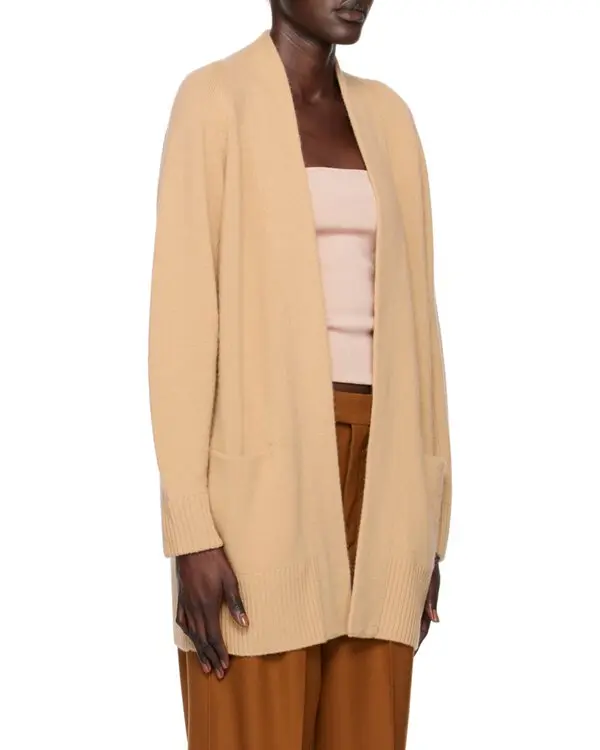 Vince Open Front Cardigan Sweater - Nude