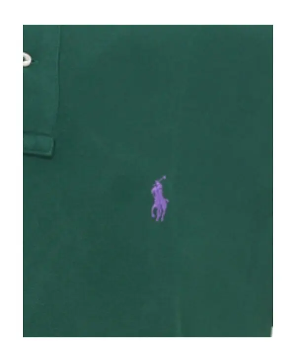 Polo Ralph Lauren Logo Embroidered Short-sleeved Polo Shirt - Green