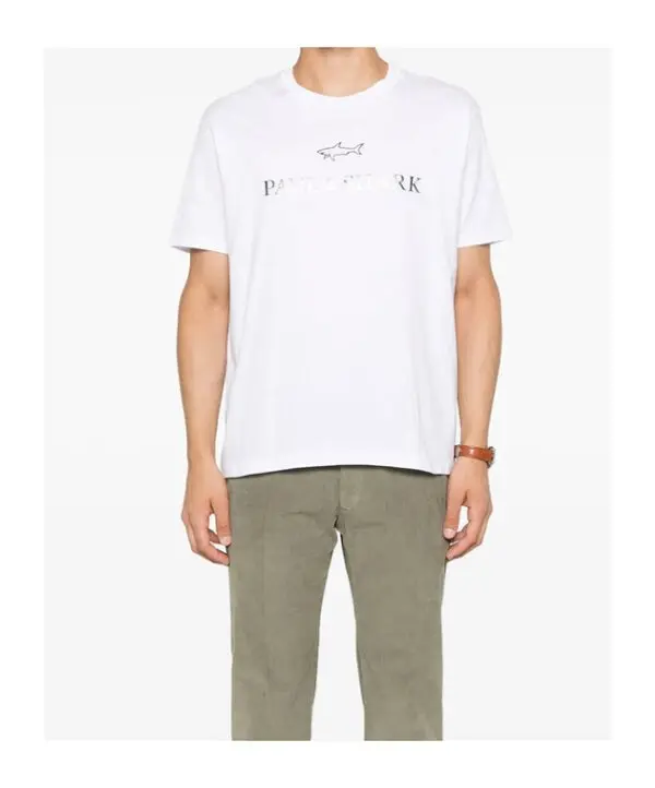 PAUL  SHARK Paul Shark Logo Print T-shirt