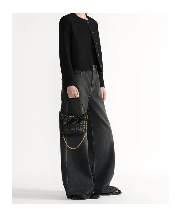 Dior Caro Ling Mini Bag With Chain