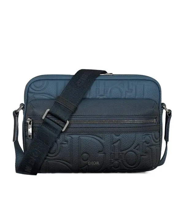 Dior Rider 2.0 Zipped Messenger Bag - Black