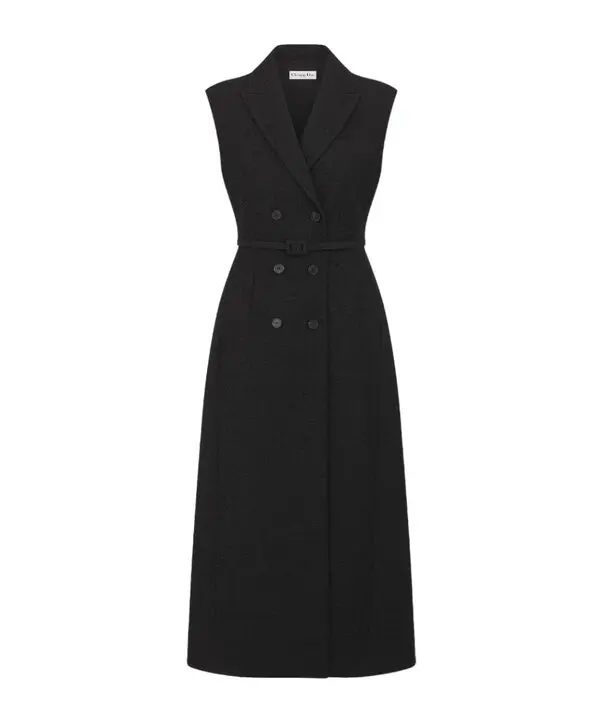 Dior Mid-length Blazer Dress - Black