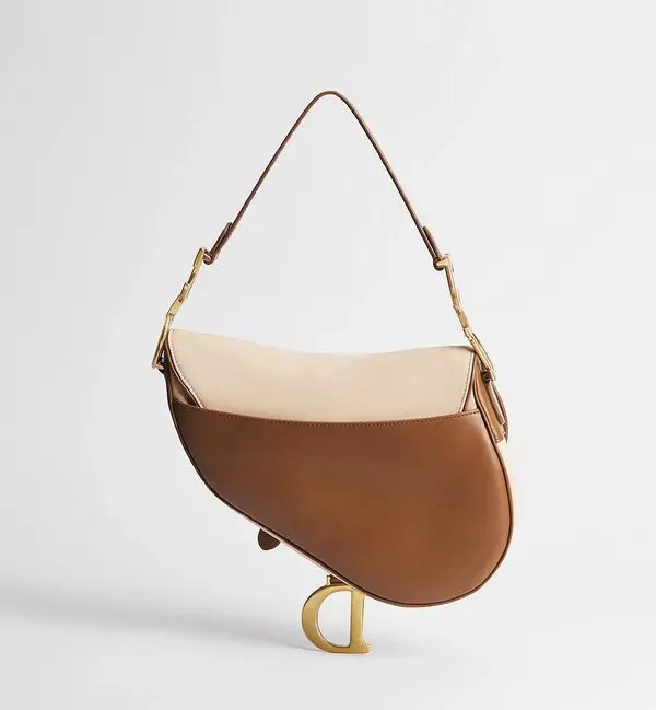 Dior Saddle Bag - Nude