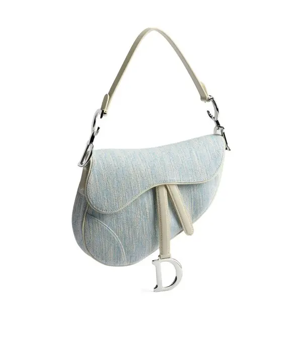 Dior Saddle Bag - Sky-blue
