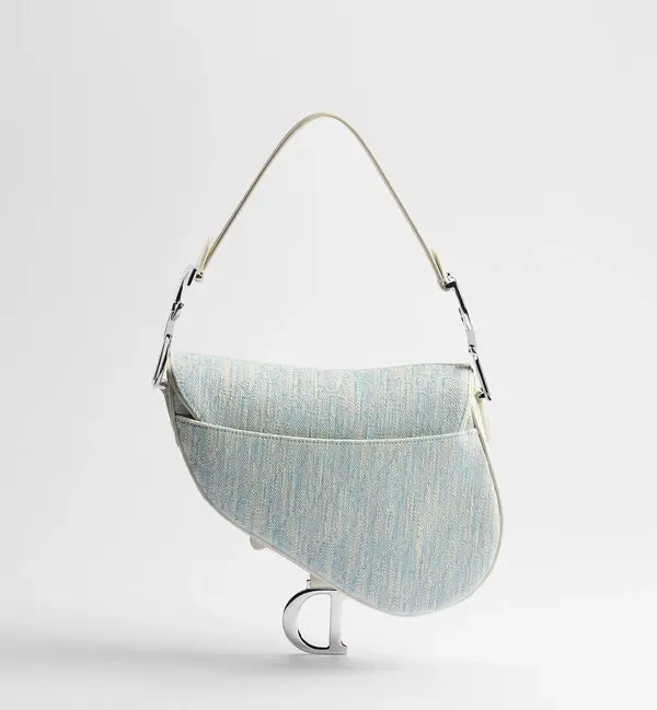 Dior Saddle Bag - Sky-blue