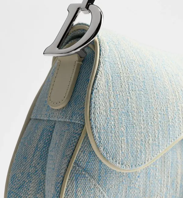 Dior Saddle Bag - Sky-blue