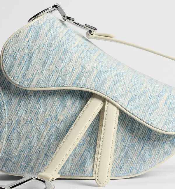 Dior Saddle Bag - Sky-blue