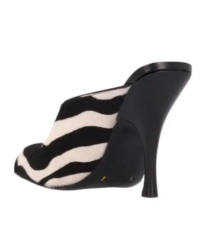 Khaite Printed Open Toe High-heeled Sandals